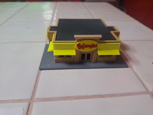 N Scale Bojangles Building custom Built Fast Food Restaurant 3D Printed ...