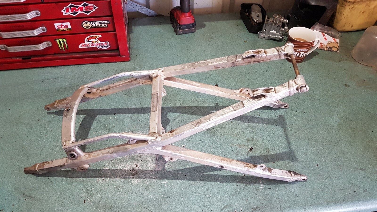 1994 Husqvarna WR250 Subframe Sub Frame WR 250 300 HUSKY | eBay Australia