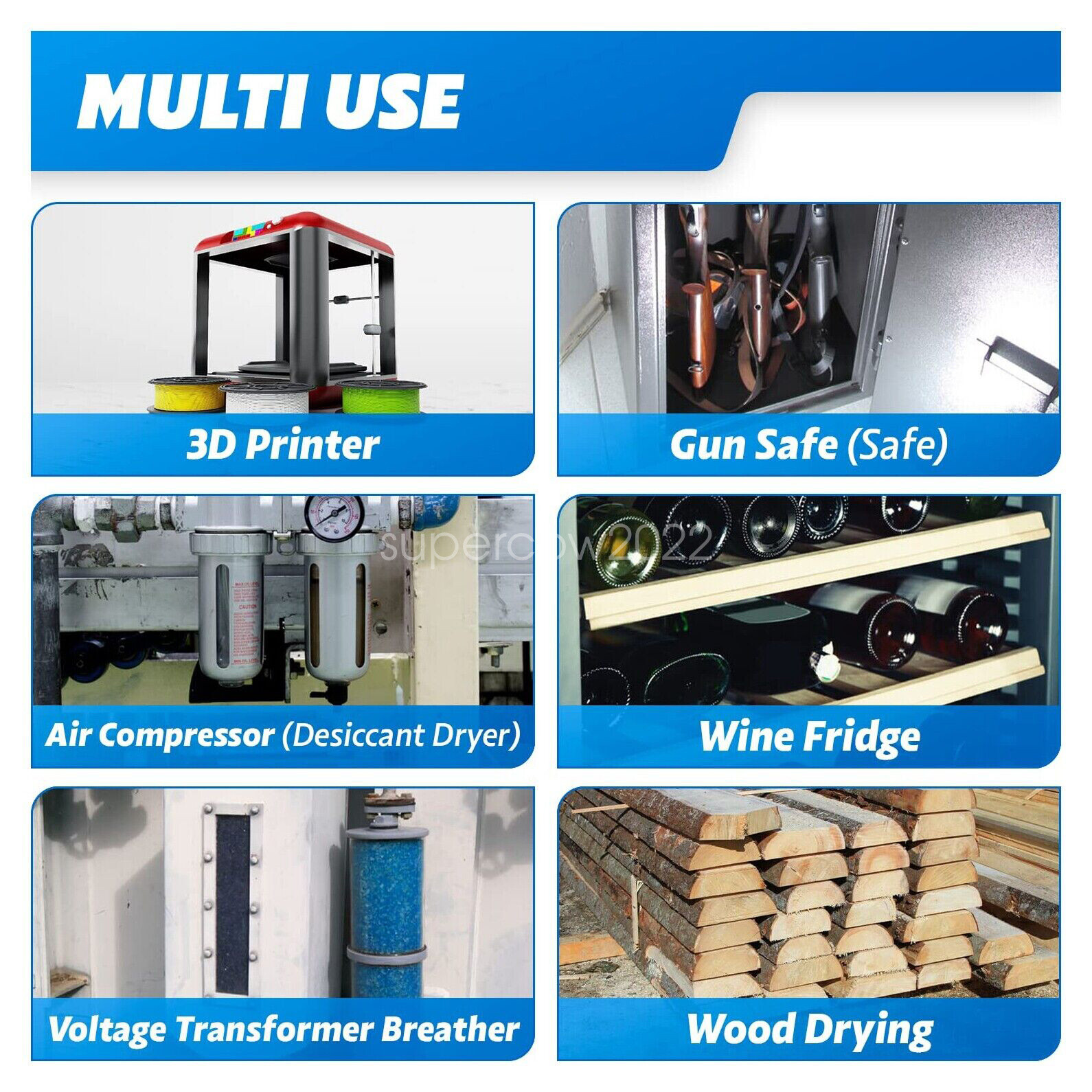 2.5KG Premium Silica Gel Beads Silicagel Moisture Absorber Reusable ...