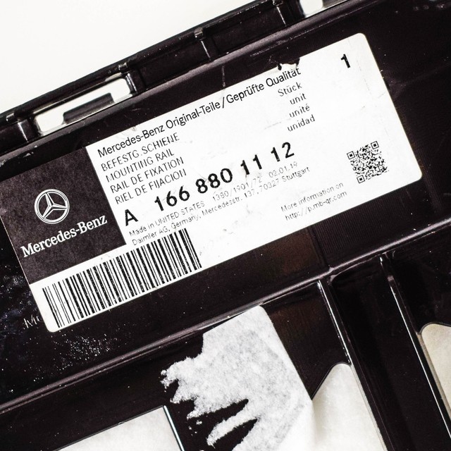 Mercedes-Benz GLE W166 Rear Left Bumper Bracket A1668801112 for sale ...