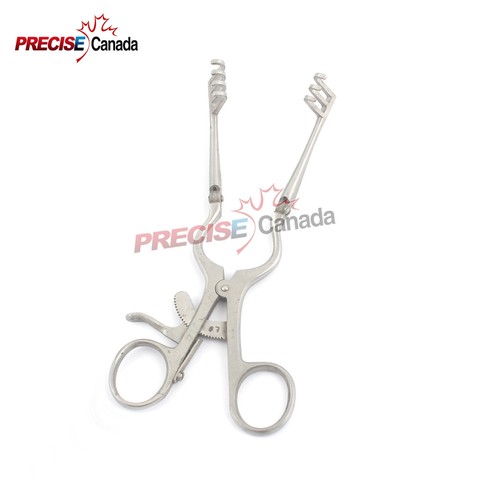 OR GRADE BECKMAN WEITLANER RETRACTOR WITH HINGED BLADES 6" BLUNT 3X4 ...