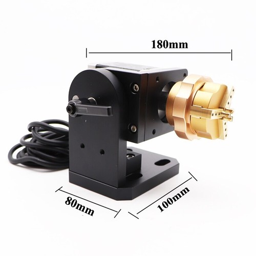 Ring Jewelry Rotary Axis Laser Marking Machine Rotating Fixture 90 ...