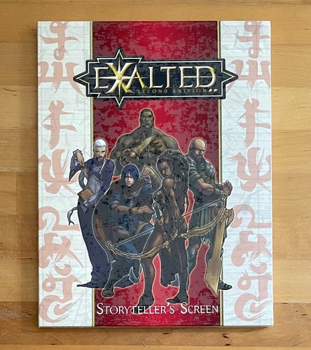 STORYTELLER'S SCREEN EXALTED RPG 2ND EDITION - NEW SEALED - #80701 ...