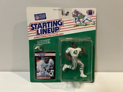 1989 NFL Starting Lineup SLU Keith Byars Philadelphia Eagles Kenner ...