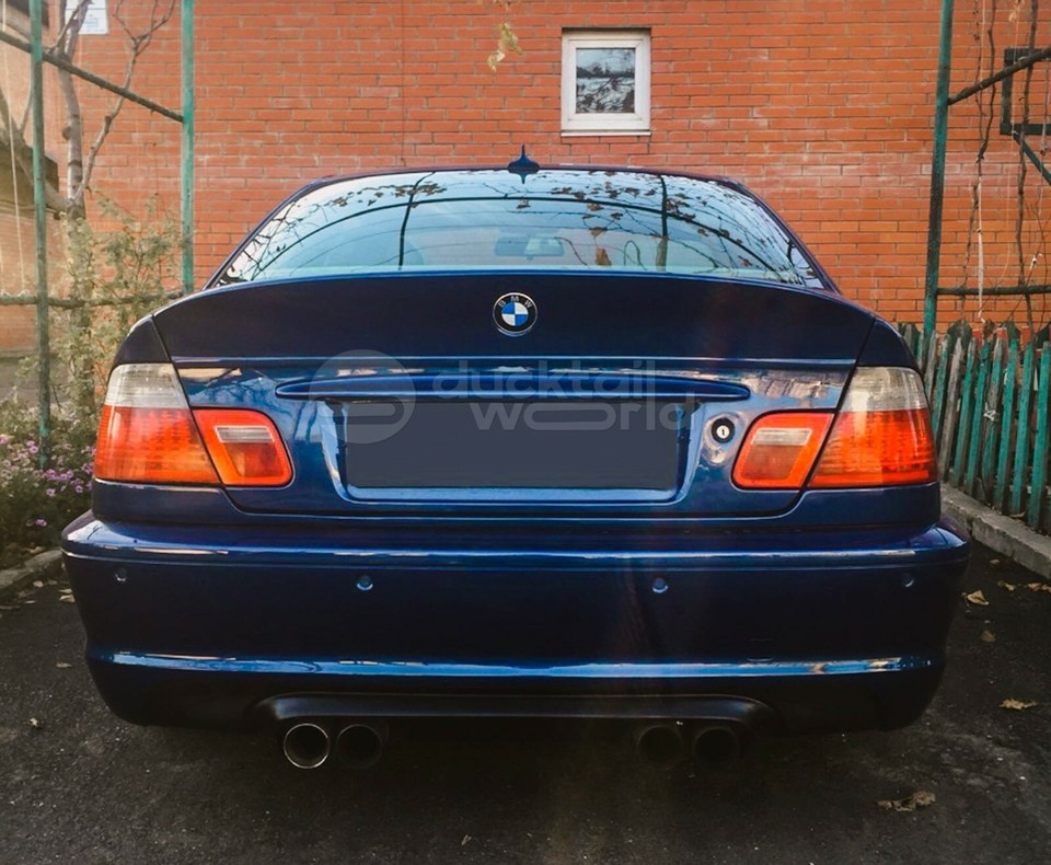 Ducktail Spoiler CSL for Bmw 3 e46 M3 Coupe / Cabrio 99 - 05 Trunk Wing ...