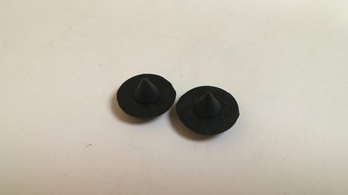 1955 1956 1957 Chevy Belair 210 150 Sedan Door Access Rubber Plugs Pair ...