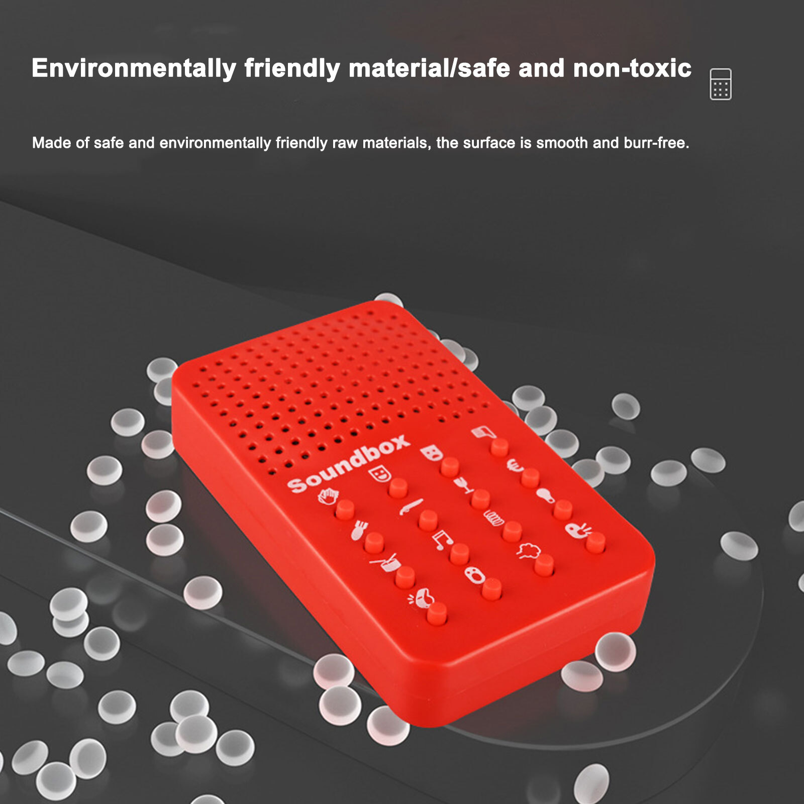 Portable Classic Red Sound Machine Hilarious Novelty Prank 16 Effects ...