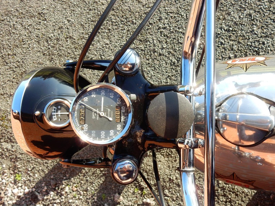 BSA Gold Star DBD34 500cc 1957 scrambler in ISDT trim. Factory matching ...
