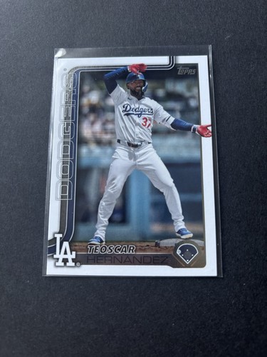 Teoscar Hernandez 2025 Topps Series 1 Dancing Dodgers SP #176 | eBay