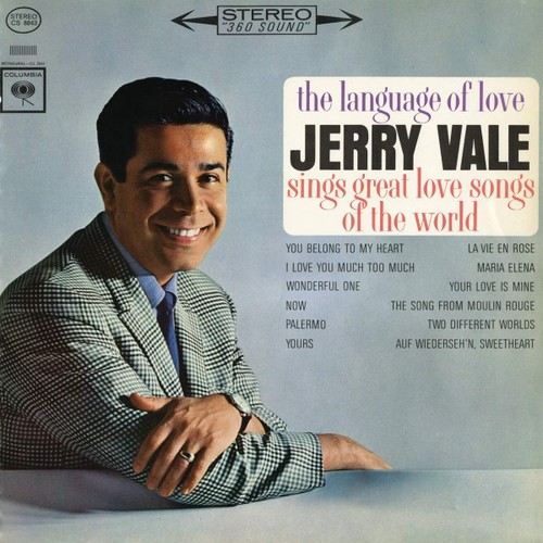Jerry Vale, The Language Of Love (Jerry Vale Sings Great Love Songs Of ...