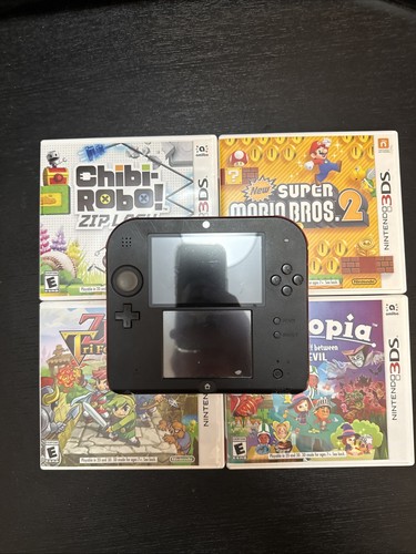 Nintendo 2DS Red Bundle -4 Games- | eBay