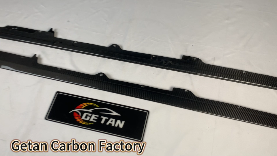 Carbon Fiber T Style side skirts for Gr Yaris Gen 2 side skirts | eBay UK