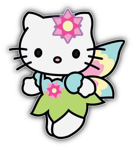 Hello Kitty Cartoon Sticker Bumper Decal - ''SIZES'' | eBay
