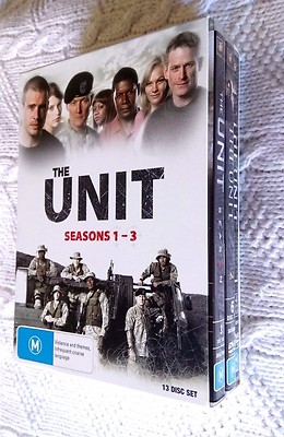 THE UNIT : SEASON 1-3 (DVD, 13-DISC BOX SET/ ORIGINAL) R-4, LIKE NEW ...