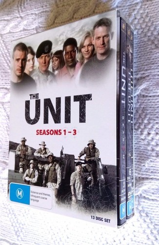 THE UNIT : SEASON 1-3 (DVD, 13-DISC BOX SET/ ORIGINAL) R-4, LIKE NEW ...