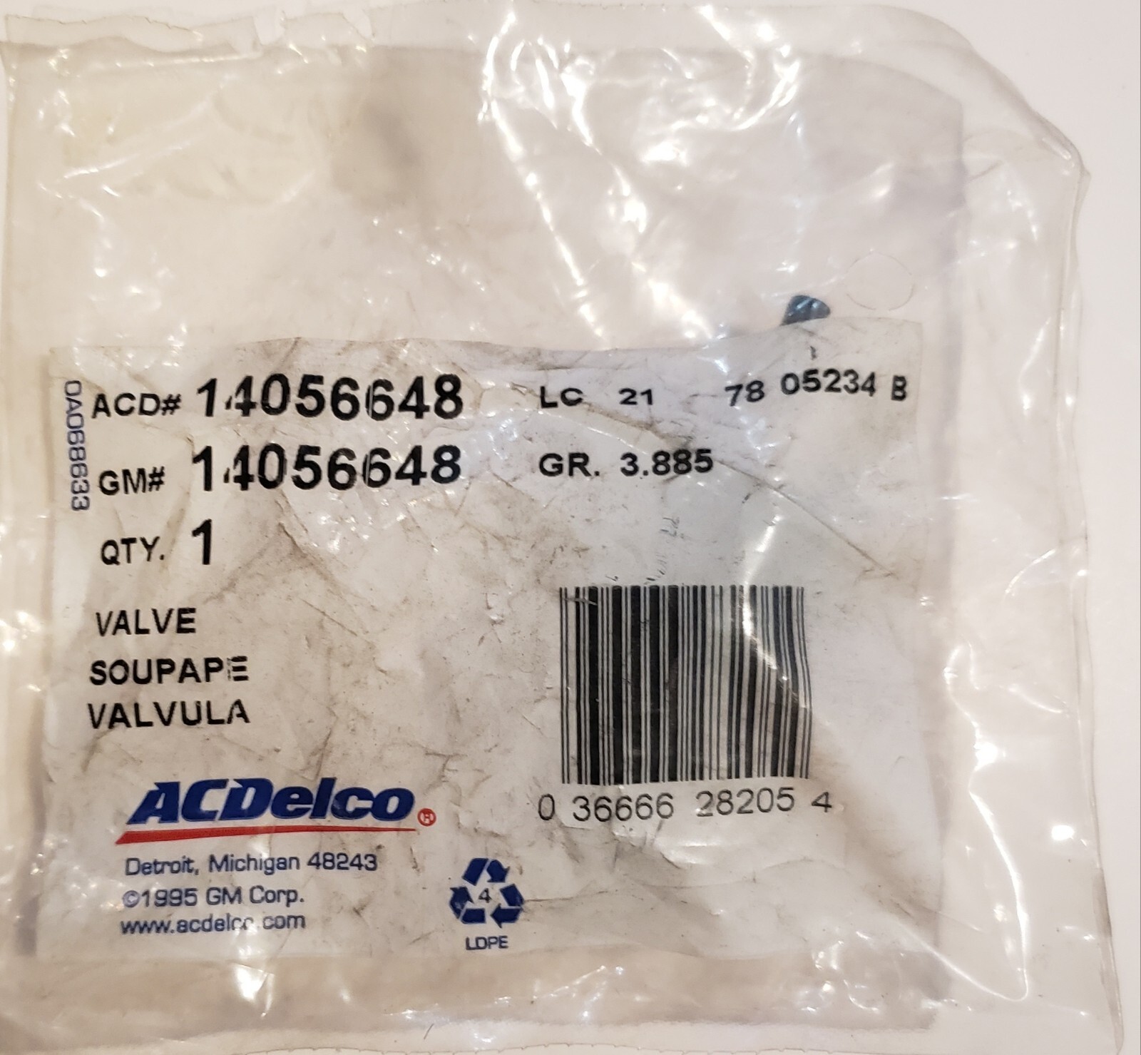 14056648 GM OEM Valve Cruise Control Repalced by 15733271 for sale ...