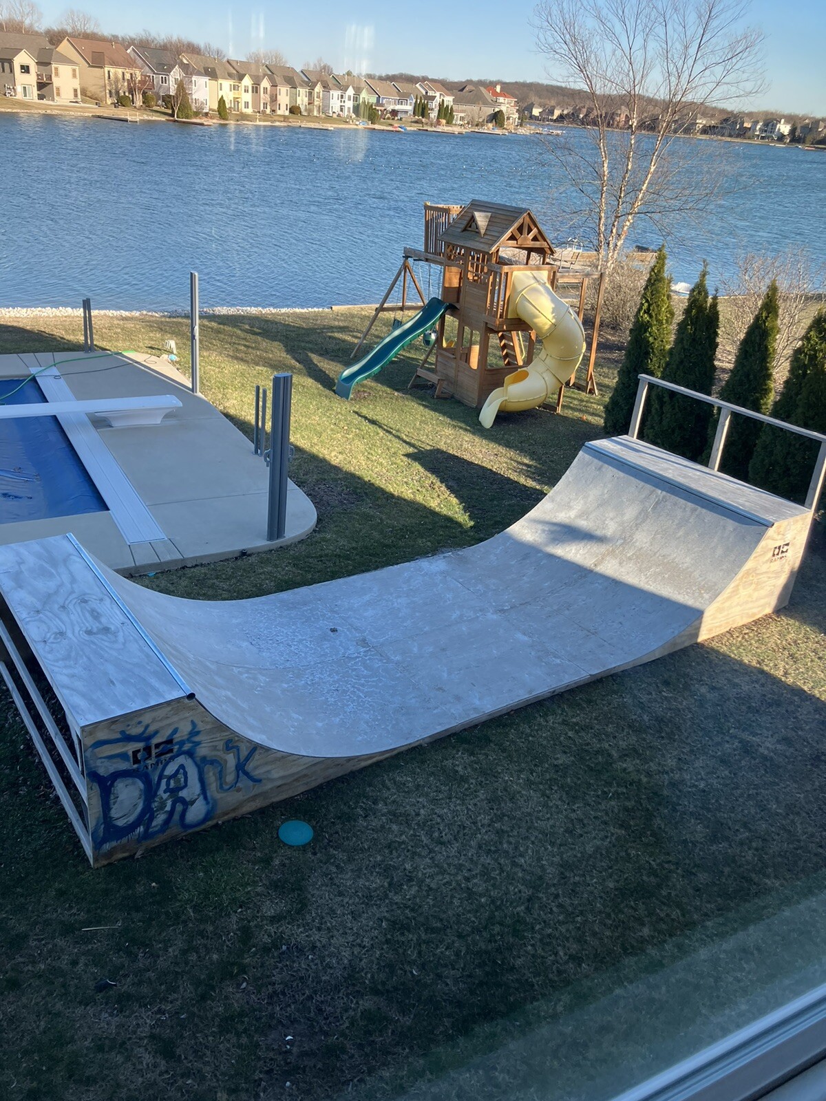 Garage Mini Half-Pipe Skateboard Ramp by OC Ramps | eBay