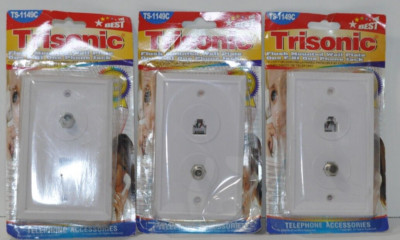 TRISONIC FLUSH MOUNTED WALL PLATE TS-1149C (LOT OF 4) | eBay