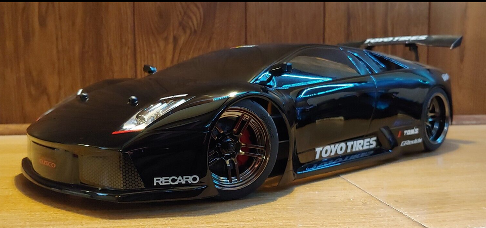 1:10 RC Clear Body Shell Lamborghini Murcielago 200mm suit Traxxas or ...