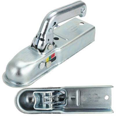 Trailer Hitch coupling 50mm integral lock pressed steel up to 750KG ...