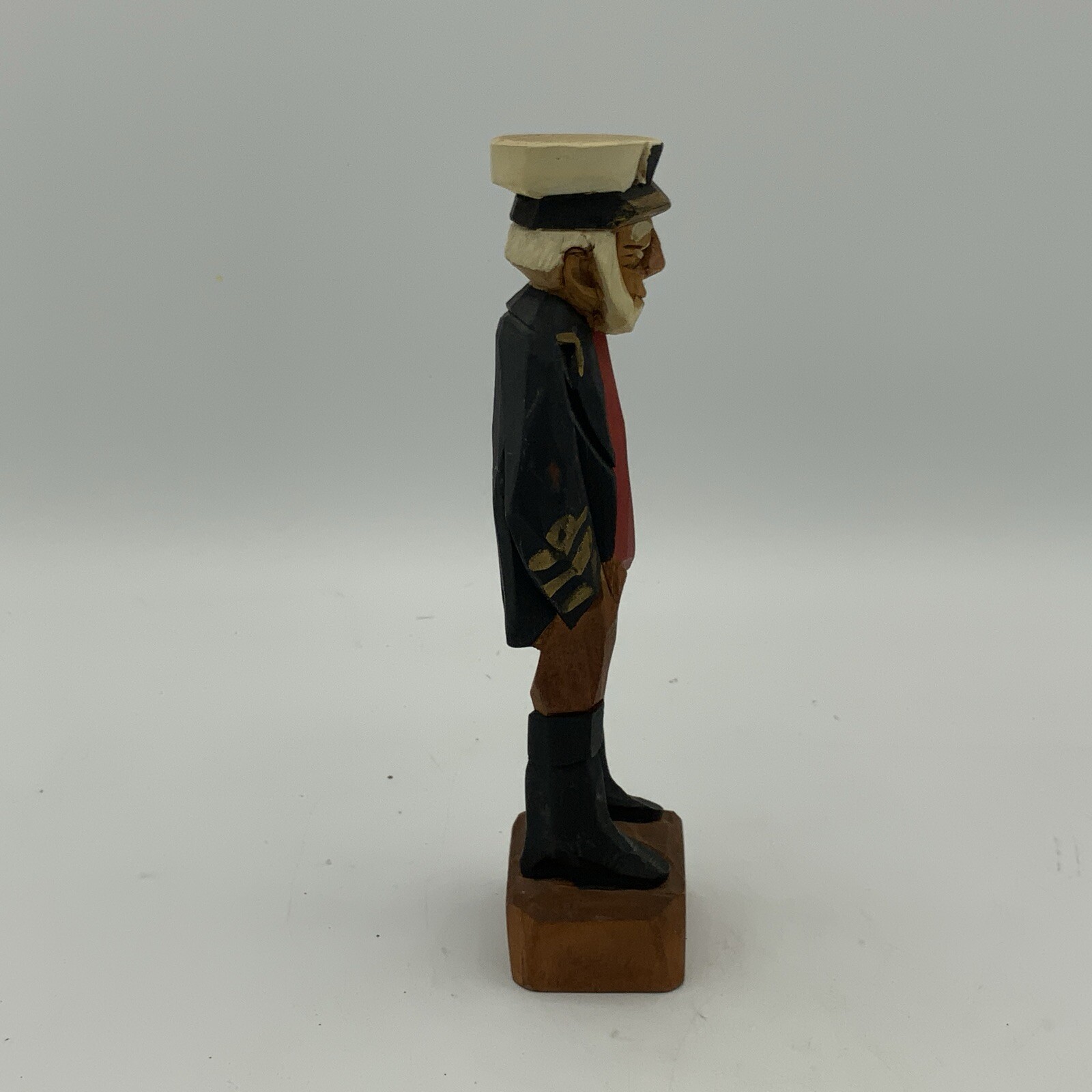 Vintage Wood Carving Sea Captain Montreal Quebec 1950’s By Tom Hannah ...