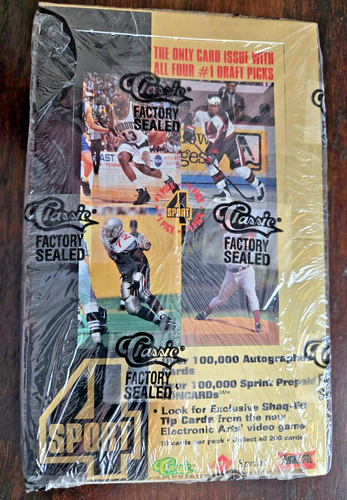 1994 Classic 4 Sport Draft Picks Factory Sealed Box Autograph 36 Packs ...