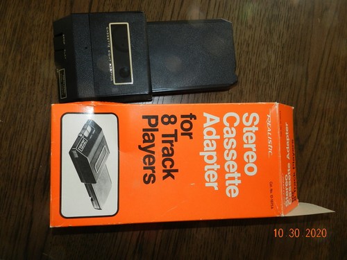 Vintage Realistic Stereo Cassette Adapter for 8 Track Players No. 12 ...