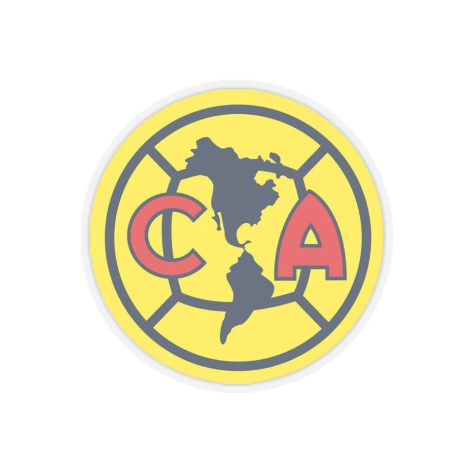 Club America Futbol Soccer team Mexico traditional Kiss-Cut Sticker ...