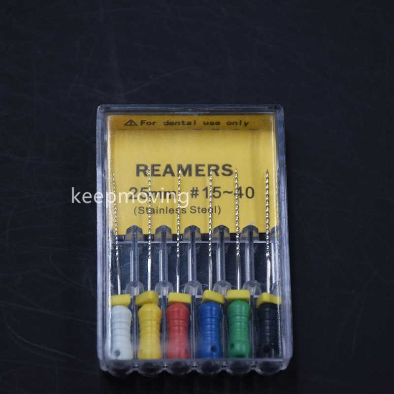 Dental Endodontic Stainless Steel Root Canal Hand Use REAMERS H/K-Files ...