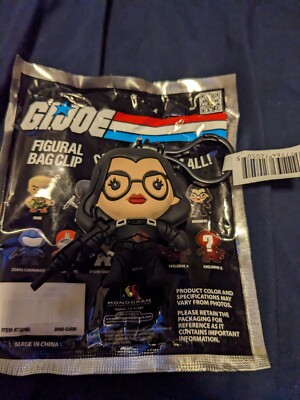 Baroness GI Joe 3D Monogram Figural bag clip blind bag | eBay