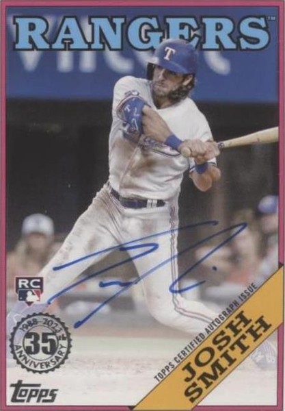 2023 Topps Series 1 - 1988 Topps Baseball Autographs #88BA-JSM Josh ...