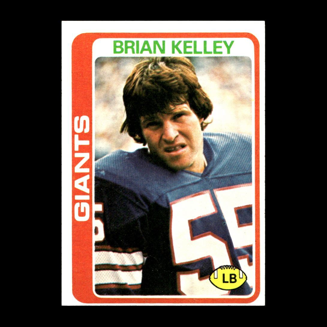 Brian Kelley 1978 Topps New York Giants #291 R308J 2 | eBay