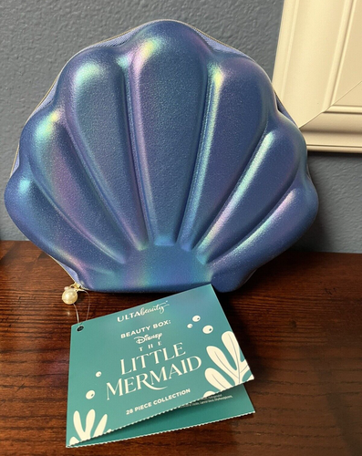 ULTA Ariel Disney THE LITTLE MERMAID Beauty Box Clamshell Makeup Case ...