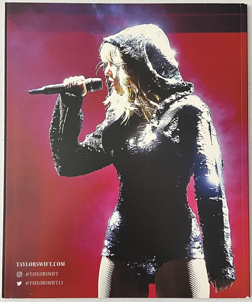 TAYLOR SWIFT - Official REPUTATION Stadium Tour Program Book - 2018 | eBay