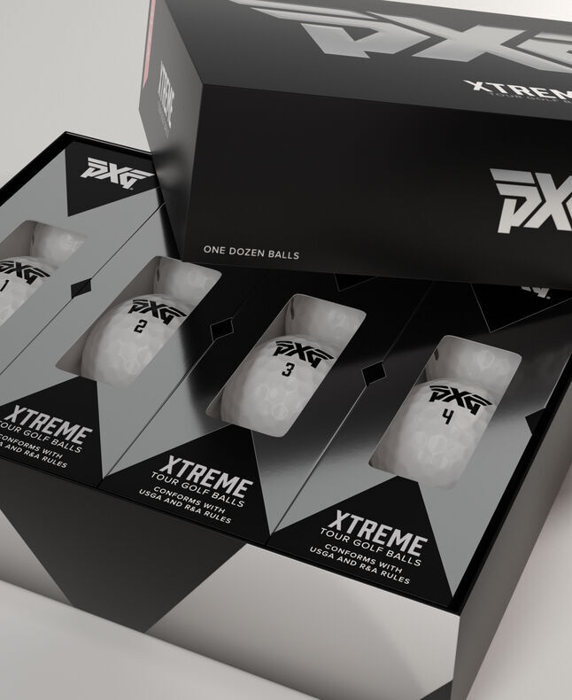 New 2024 PXG Xtreme Tour or Extreme Tour X Golf Balls - Box of 12 Balls ...