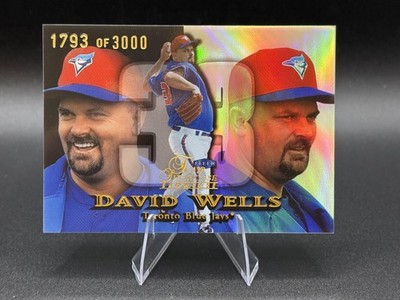 David Wells 1999 Flair Showcase #67 Flair Showcase Row 1 (Showcase ...