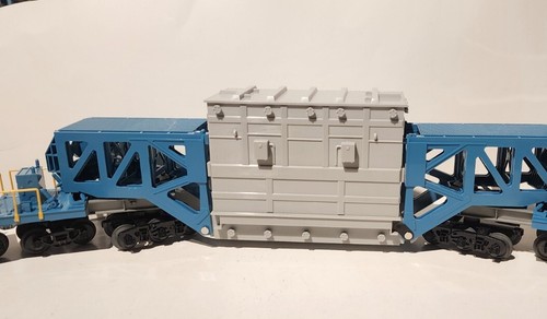 MTH PREMIER O Scale CATERPILLAR SCHNABEL FLAT CAR 20 | eBay