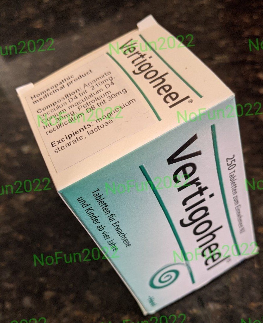 Vertigoheel Tablets 4Packs X Vertigoheel Homeopathic 200 Tablets And