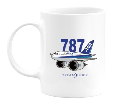 RBF絕版 ANA 787 MUG 馬克杯 MUG-787-NH *FREE SHIPPING* | eBay