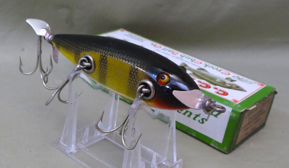 Creek Chub Bait Co. #1501 Perch Finish IM, NIB, C. 1940's-50's | eBay