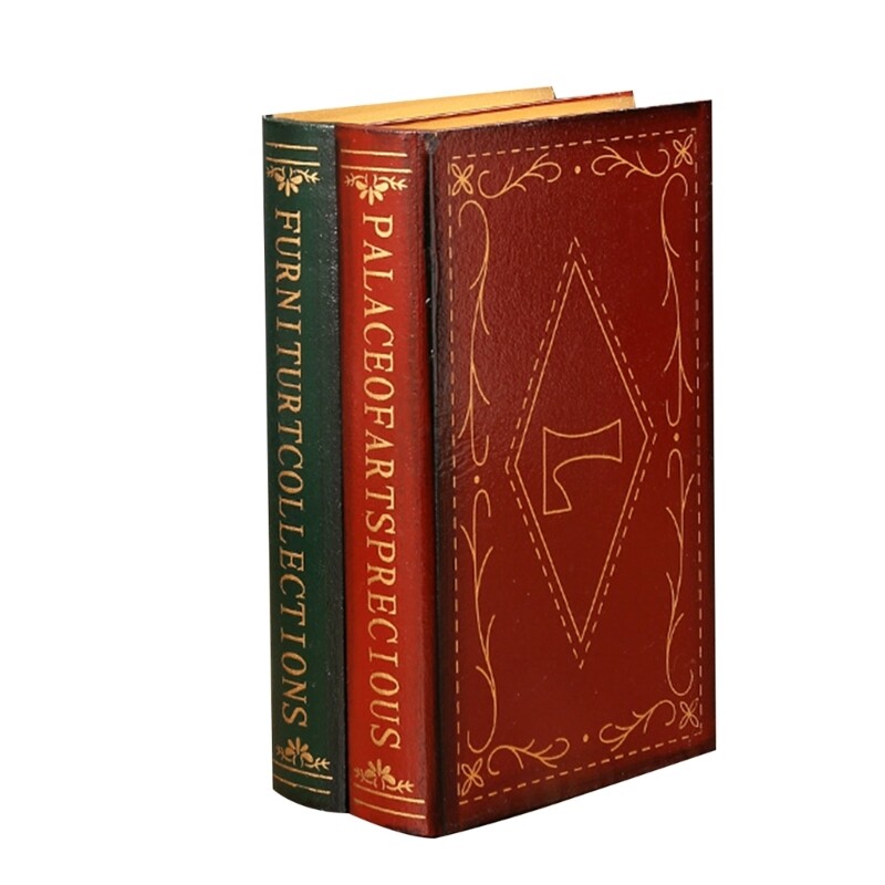 1PC Decorative Bookshelf Fake Box False Display Props Boxes | eBay