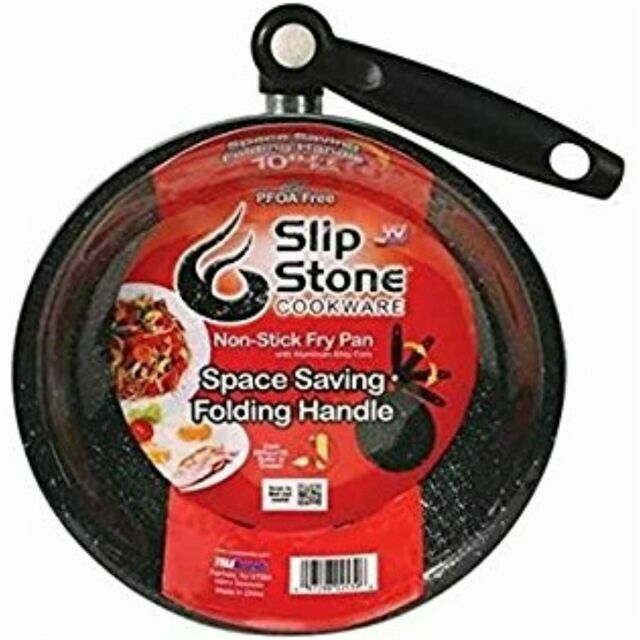 Slip Stone Cookware Non Stick Fry Pan - Black for sale online | eBay