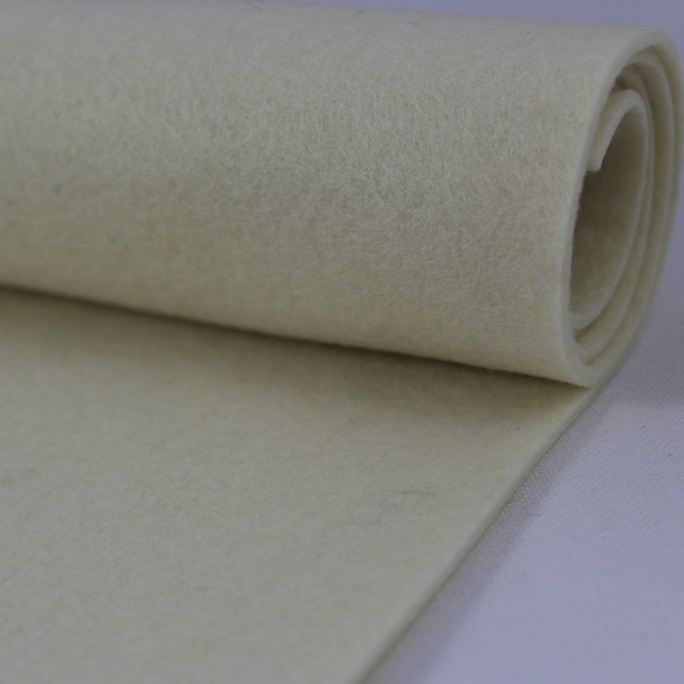 2mm thick 100% wool pressed felt per metre 90cm wide & small sheets ...