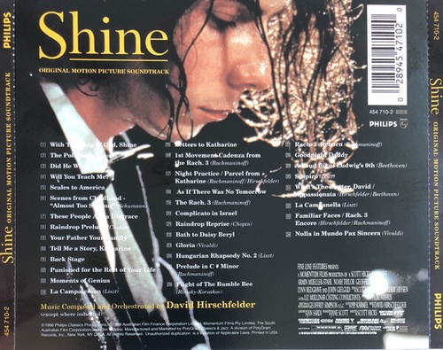 Various - Shine (Original Motion Picture Soundtrack) - (CD, Album ...