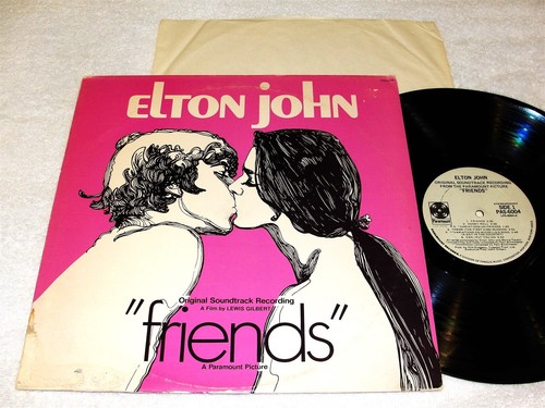 Elton John "Friends" 1971 Rock LP, Nice EX!, Soundtrack, Paramount #PAS ...