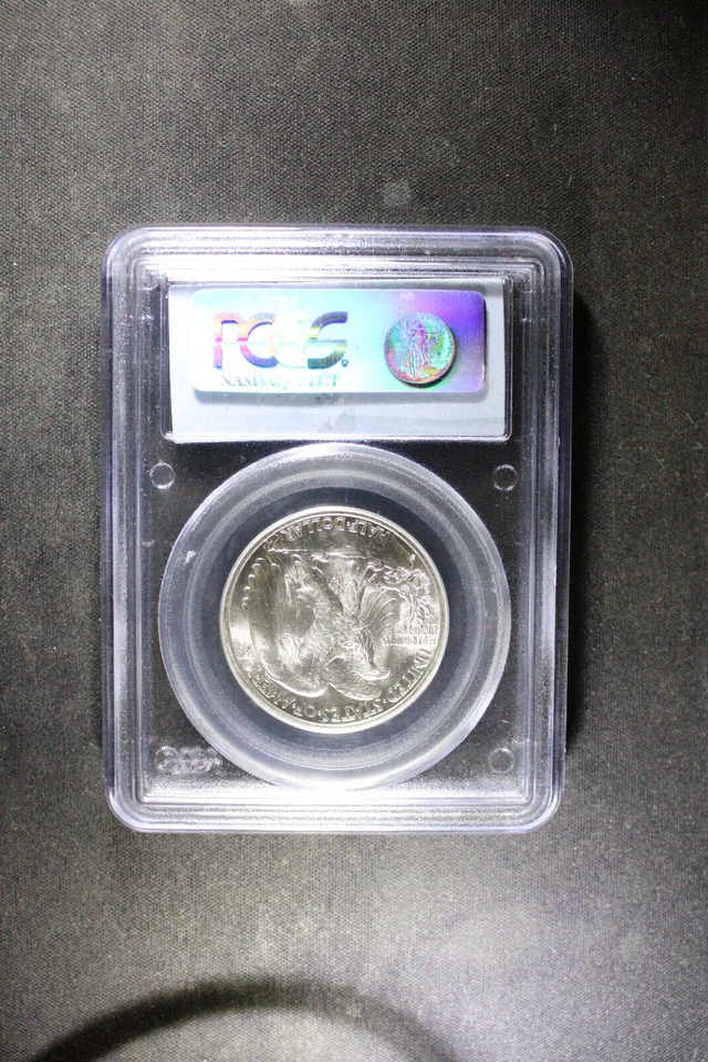 1943-S Walking Liberty Half CAC Sticker PCGS MS65 Blast White Beauty ...