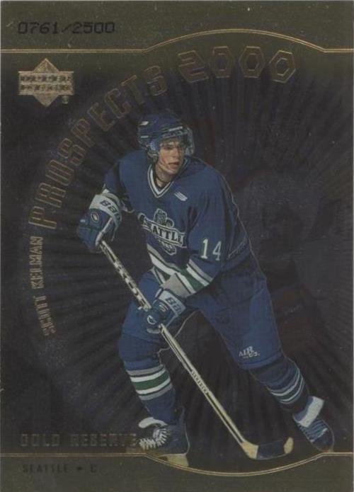 1999-00 Upper Deck Gold Reserve - Prospects 2000 Scott Kelman #325 / ...