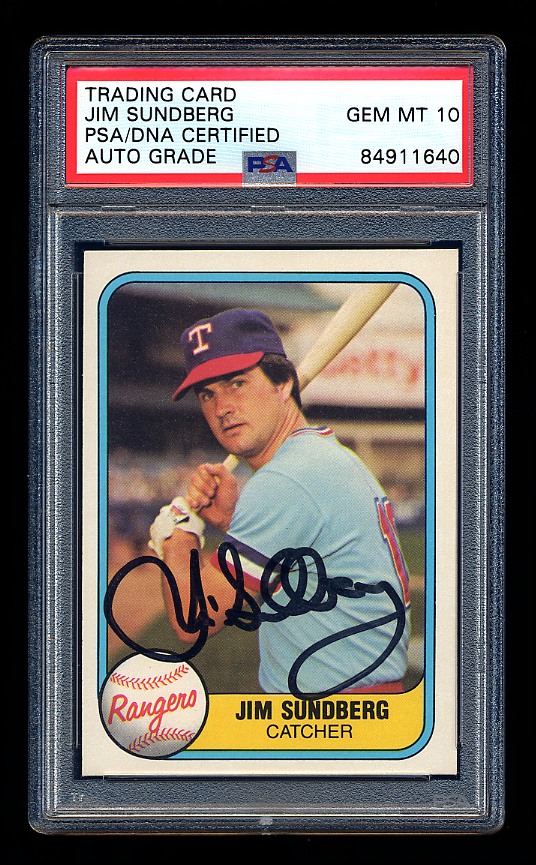 1981 Fleer - Jim Sundberg #619 for sale online | eBay