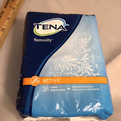 TENA Serenity Active Liners ~ 26 Count One Pack | eBay
