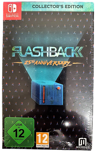 Flashback 25th Anniversary Collector's Edition Nintendo Switch *Sealed* | eBay